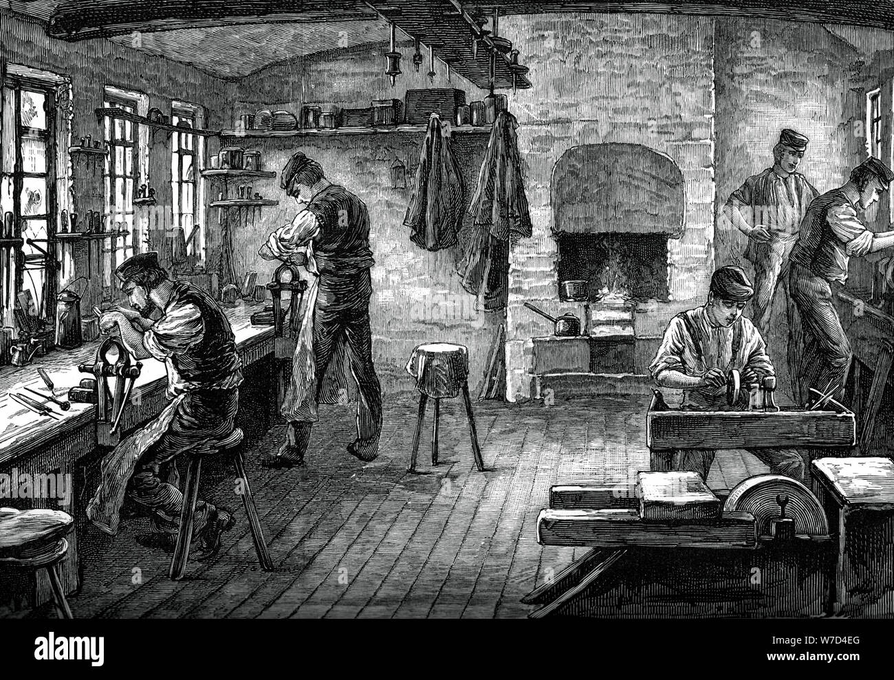 Victorian cottage industry hi-res stock photography and images - Alamy