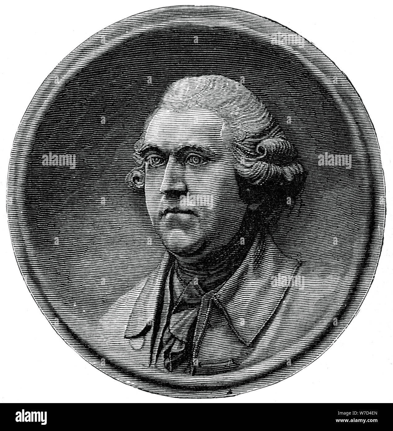 Josiah Wedgwood, English industrialist and potter, (c1880). Artist ...