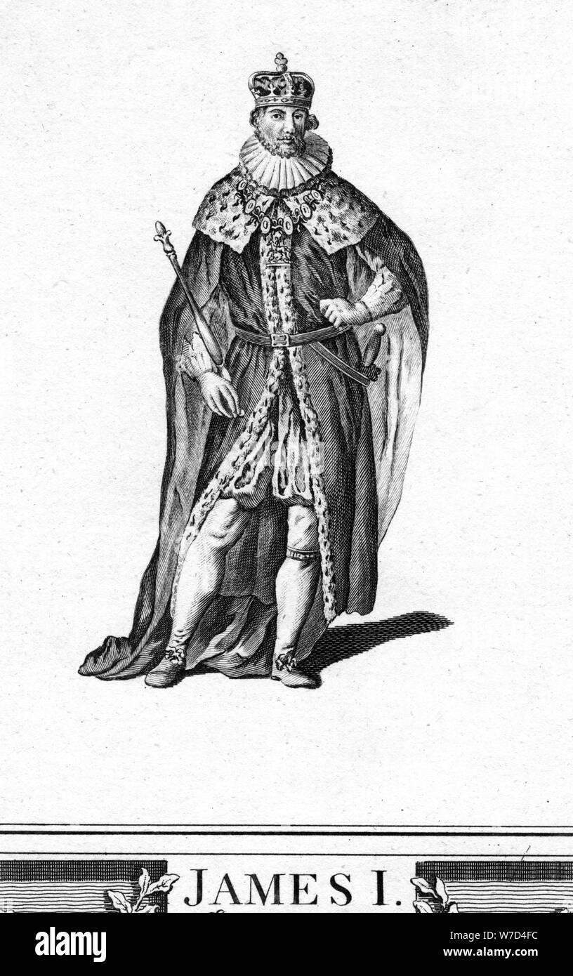 James I of England. Artist: Unknown Stock Photo - Alamy