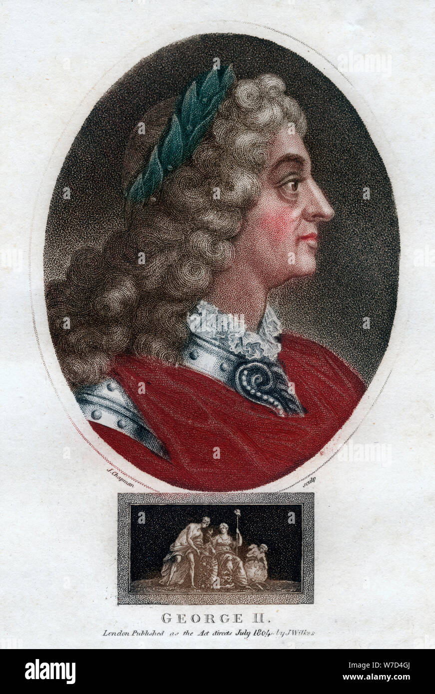 George ii george augustus german hi-res stock photography and images ...