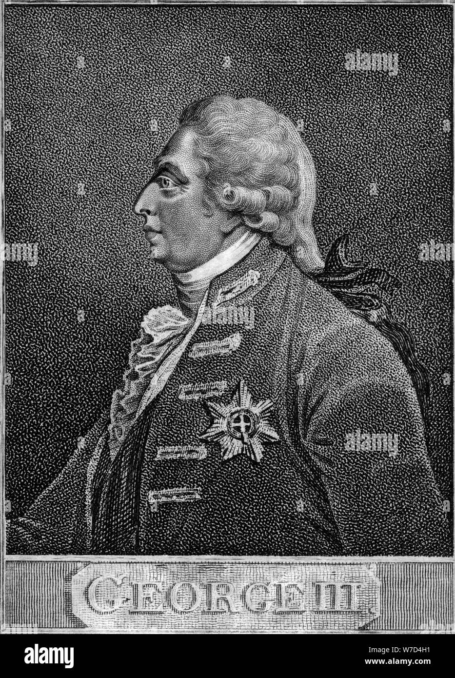 George iii family Black and White Stock Photos & Images - Alamy