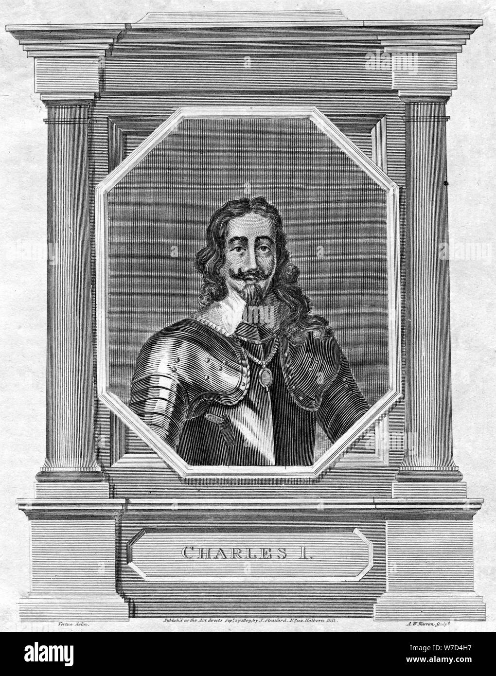 Charles I of England.Artist: AW Warren Stock Photo - Alamy