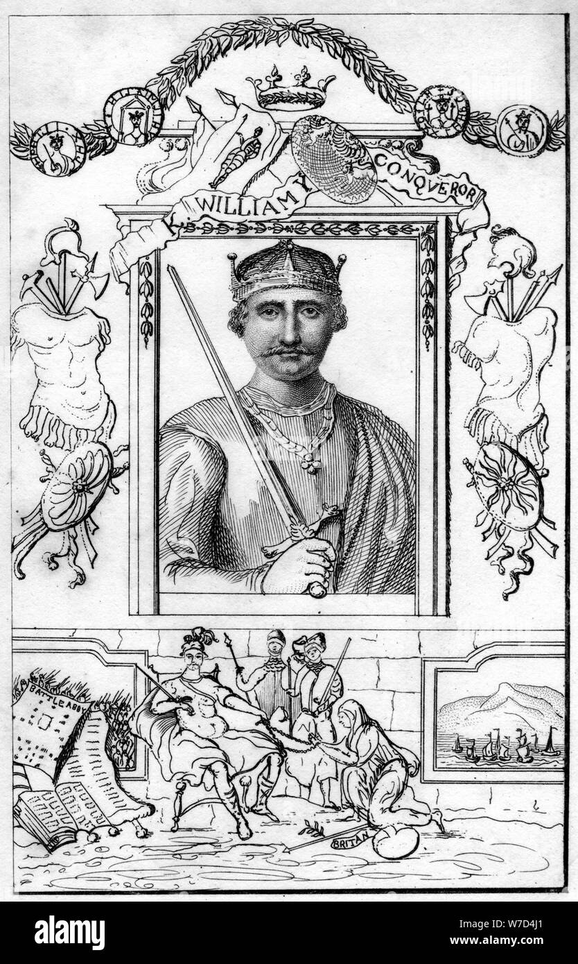 William the Conqueror. Artist: Unknown Stock Photo - Alamy