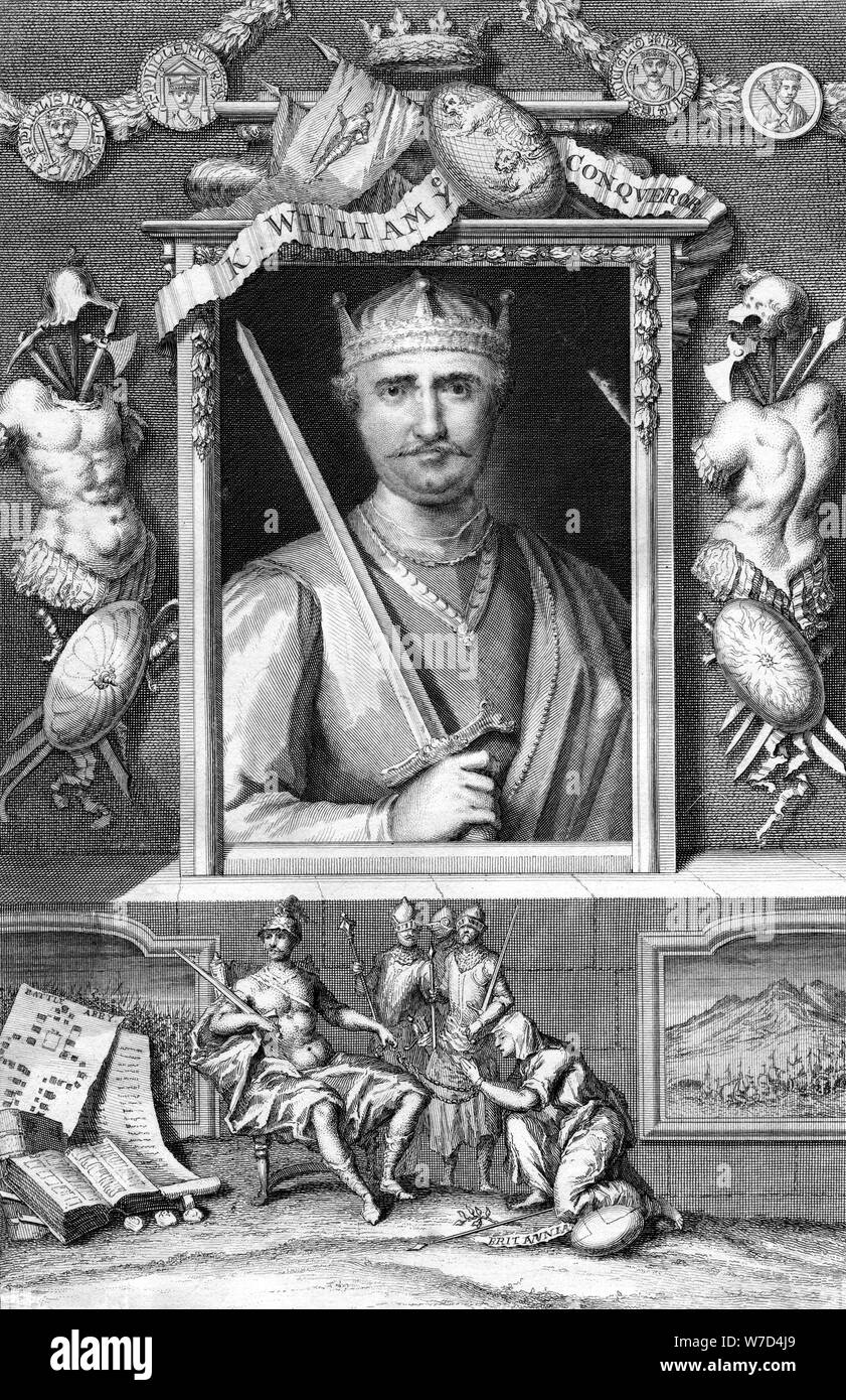 William the Conqueror.Artist: George Vertue Stock Photo - Alamy