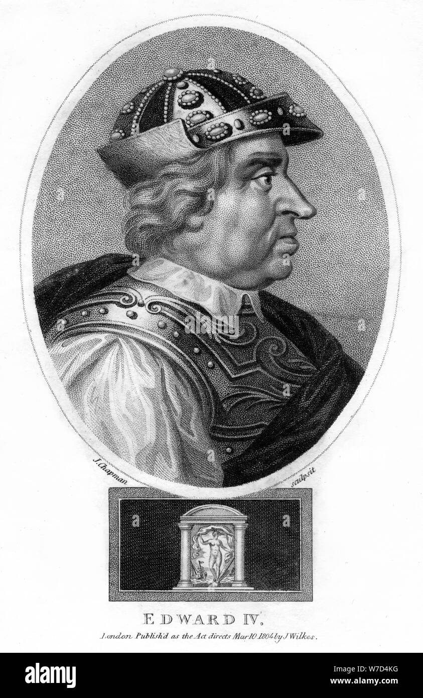 Portrait king edward iv england hi-res stock photography and images - Alamy