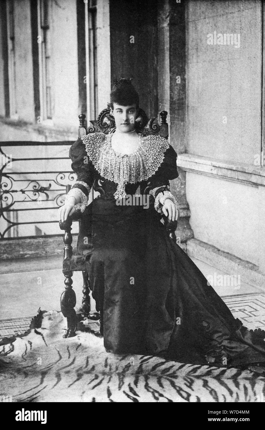 Princess Helene of Orleans, late 19th-early 20th century.Artist: L ...