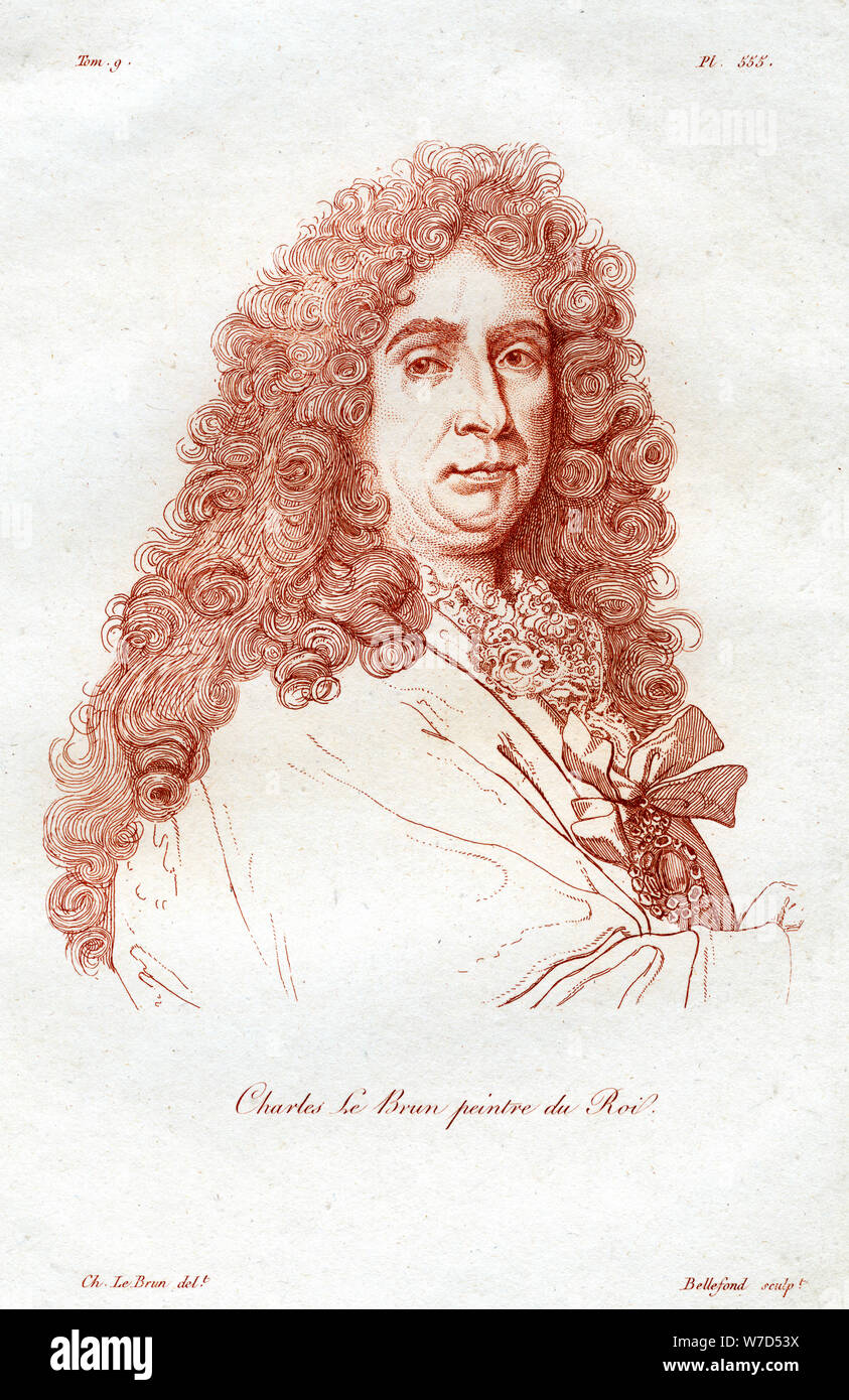 Charles le Brun, French Baroque era painter, (19th century.)Artist ...