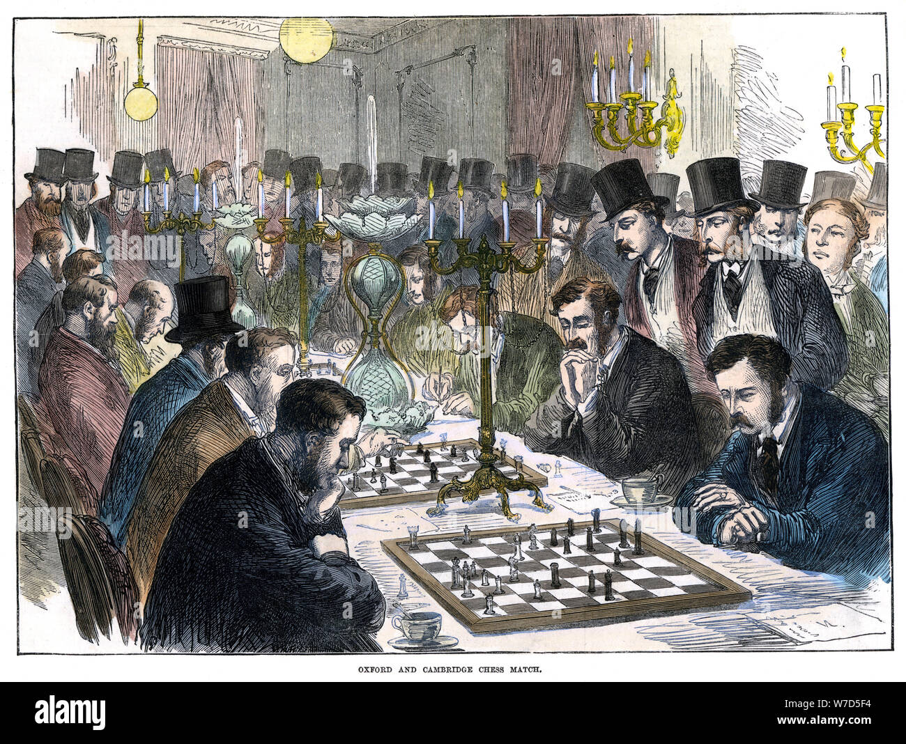 19th century chess tournament hi-res stock photography and images - Alamy