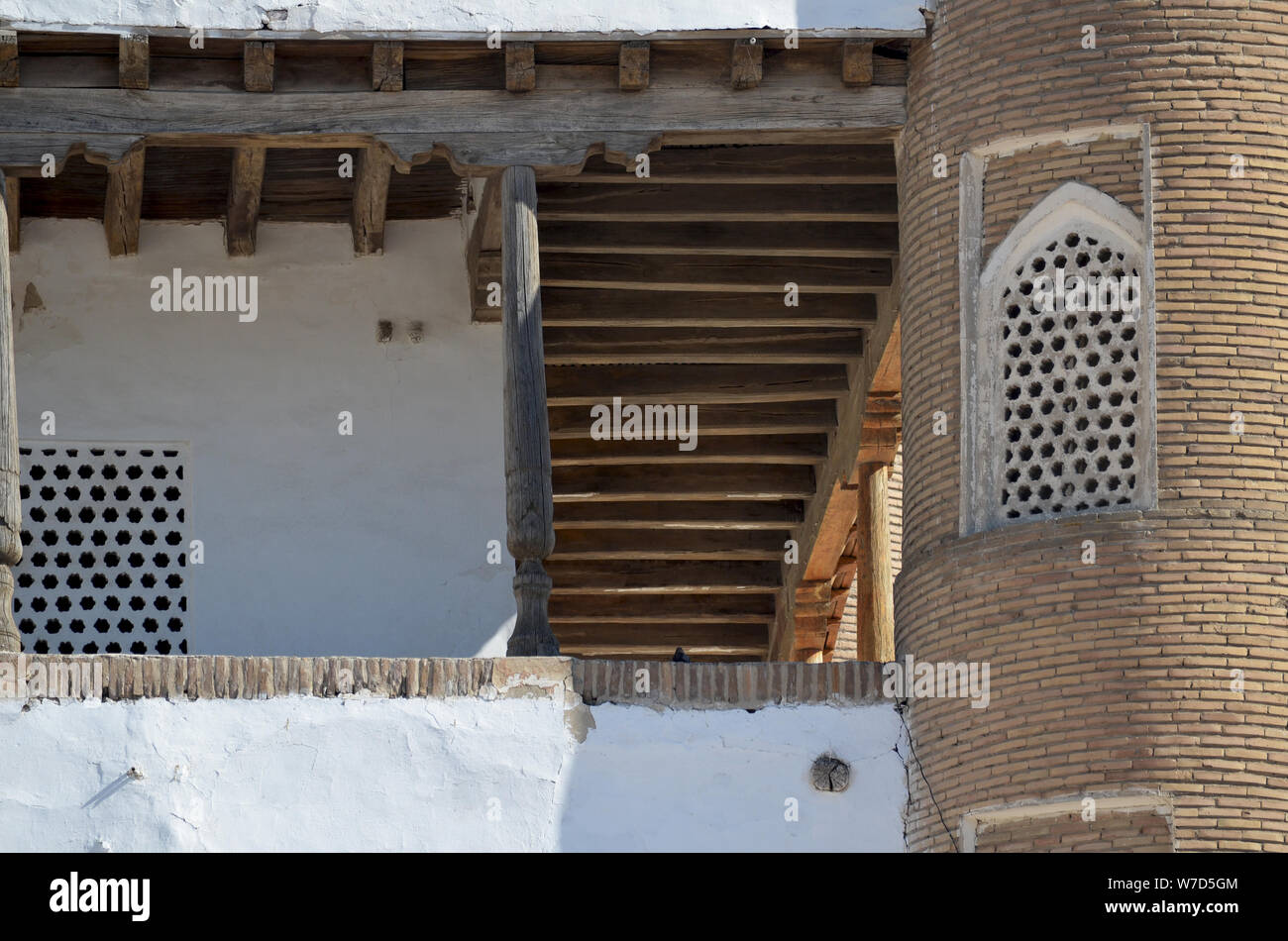 The Ark Fortress in Bukhara, Uzbekistan Stock Photo - Alamy