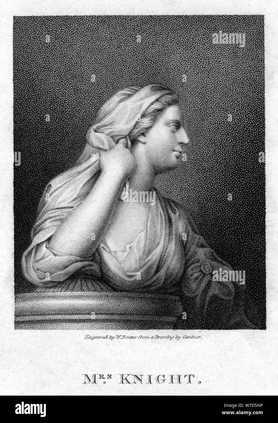 Mrs Knight, Singer and favourite of Charles II, c1750-1780.Artist: W ...