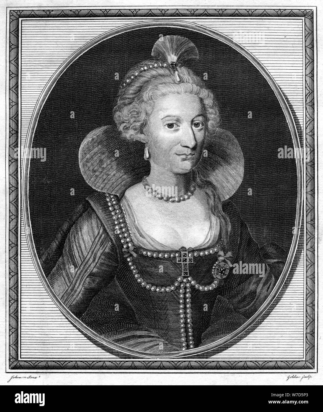 Anne of Denmark, queen consort of King James I of England and VI of ...