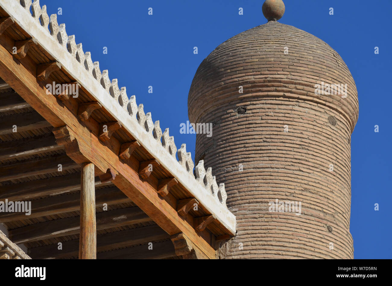 The Ark Fortress in Bukhara, Uzbekistan Stock Photo - Alamy