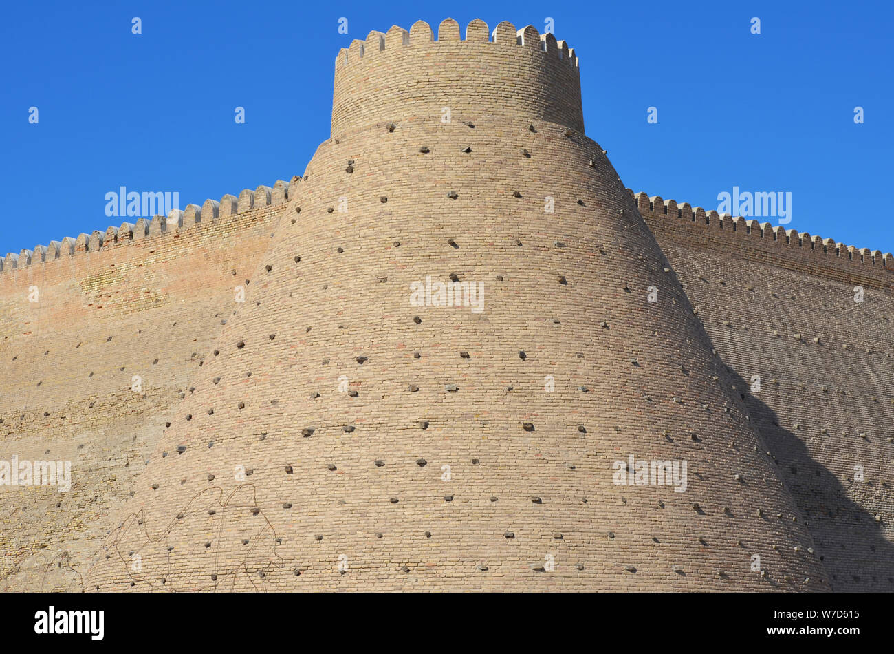 The Ark Fortress in Bukhara, Uzbekistan Stock Photo - Alamy