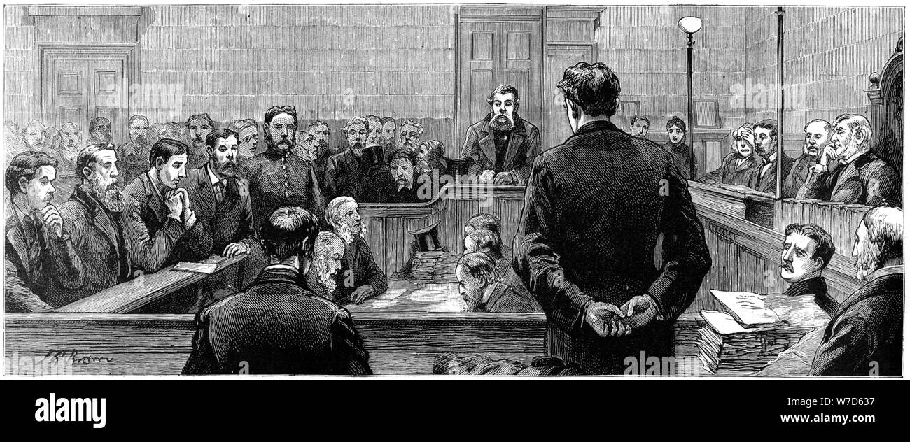 Law london 19th century hi-res stock photography and images - Alamy
