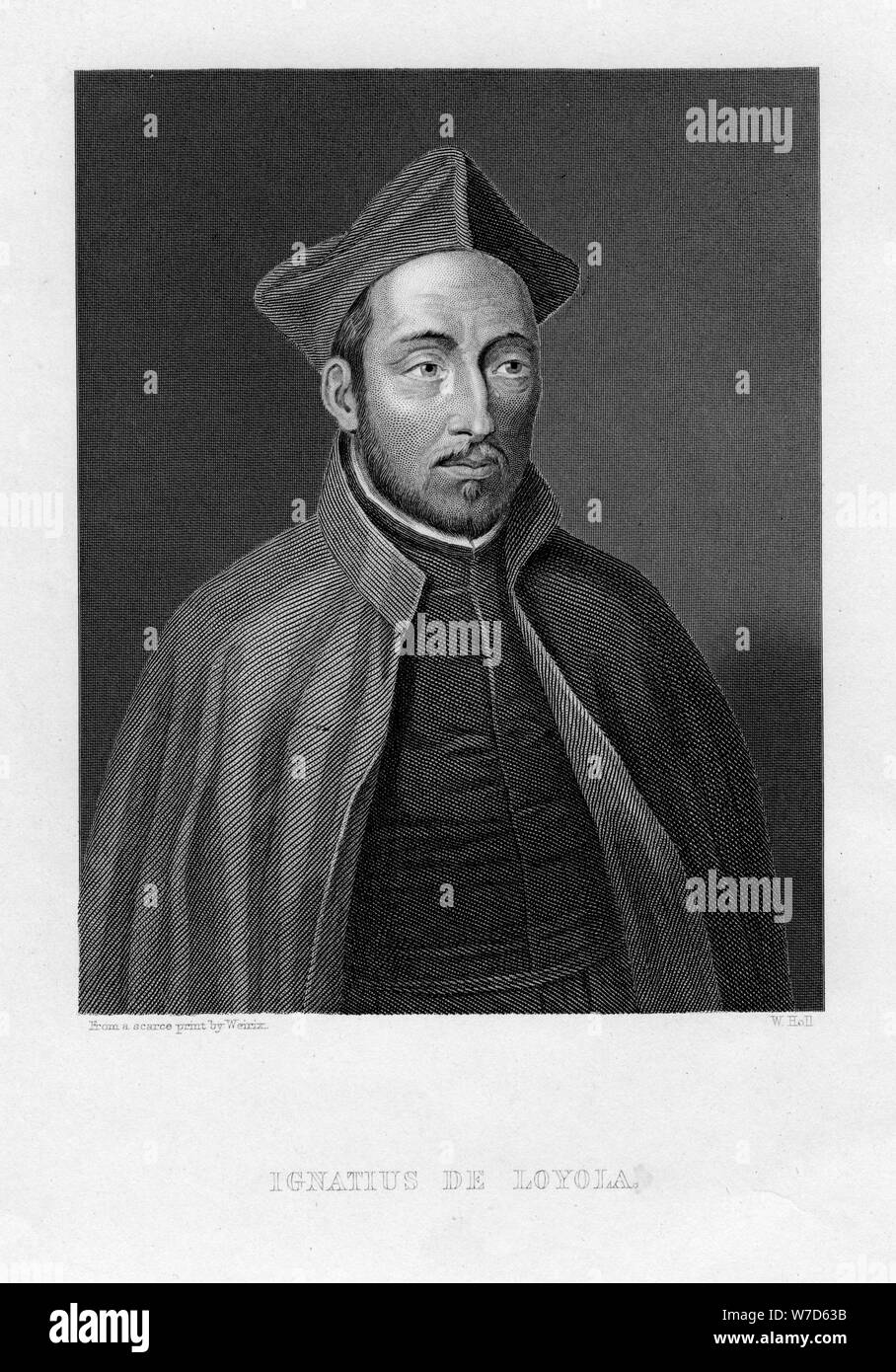 Ignatius of loyola print Black and White Stock Photos & Images - Alamy