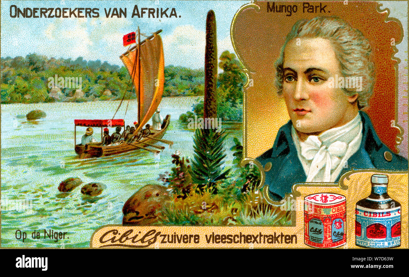 Mungo Park, Scottish explorer, (c1900). Artist: Unknown Stock Photo - Alamy