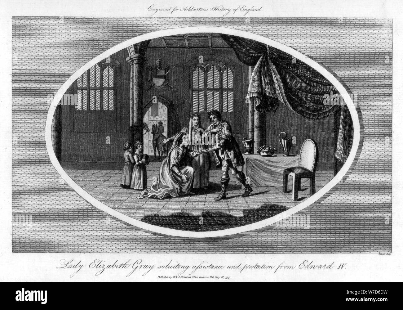 Elizabeth woodville edward iv Black and White Stock Photos & Images - Alamy