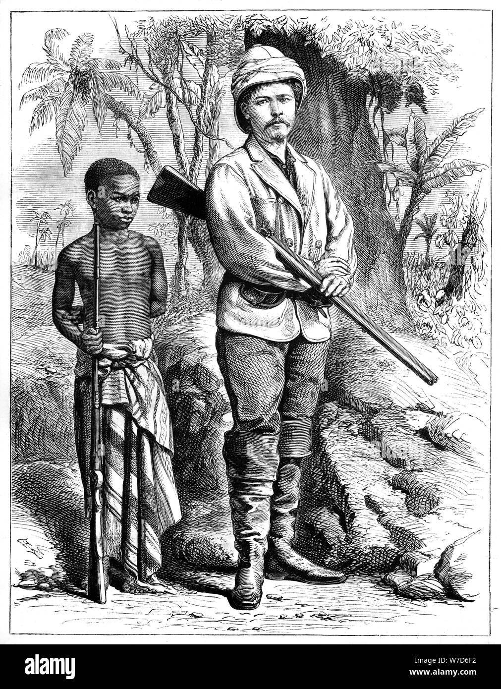 Henry Morton Stanley (1841-1904), Welsh journalist and explorer, 19th ...