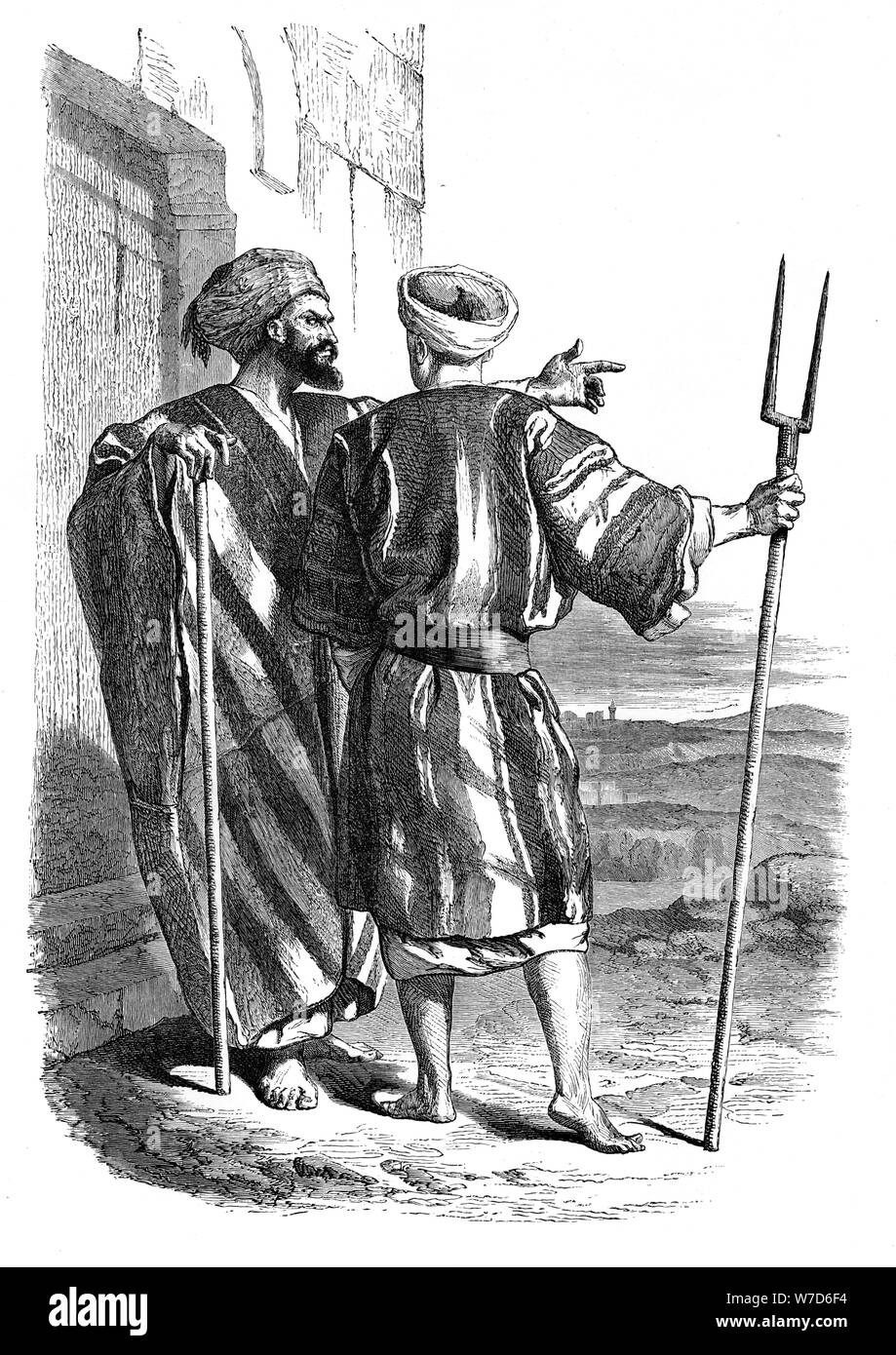 Historical middle eastern clothes man hi-res stock photography and ...