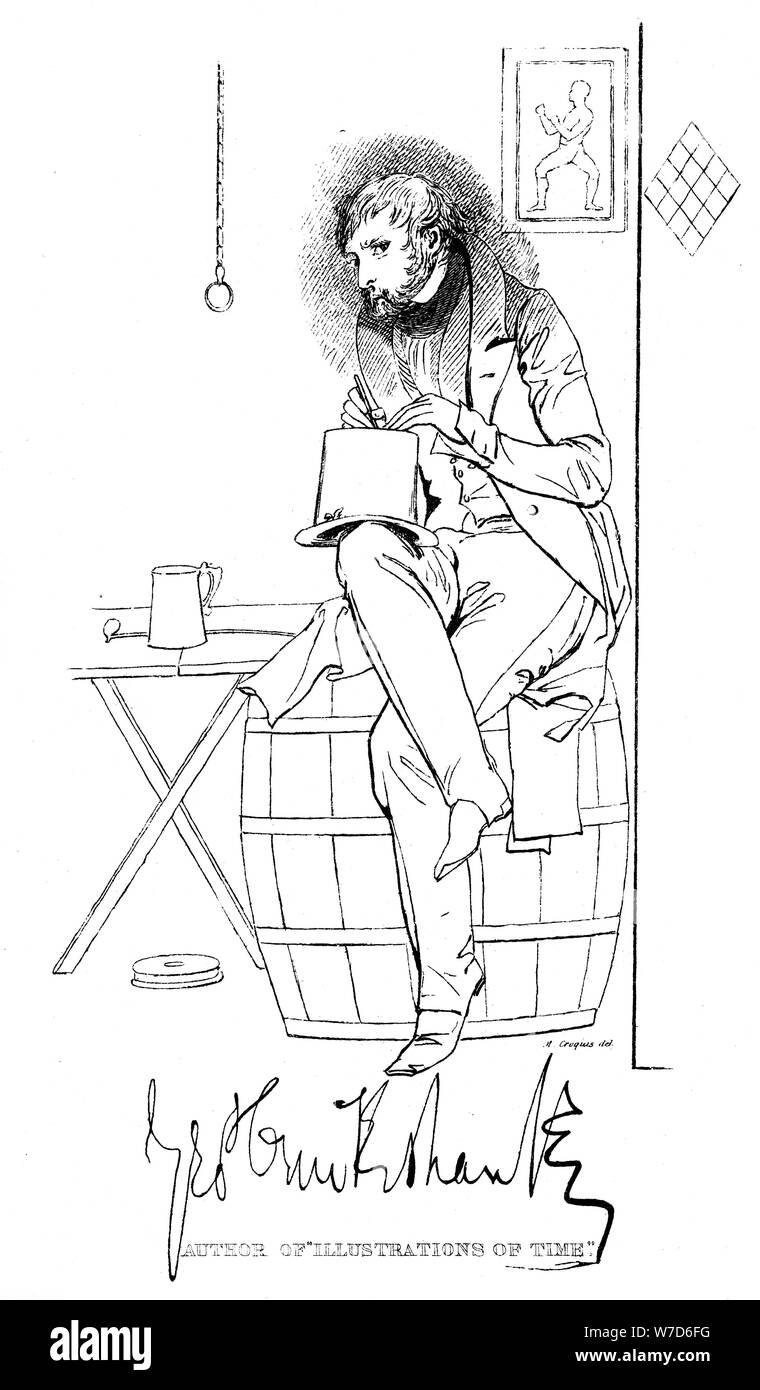 George Cruikshank (1792-1878), English caricaturist and book ...