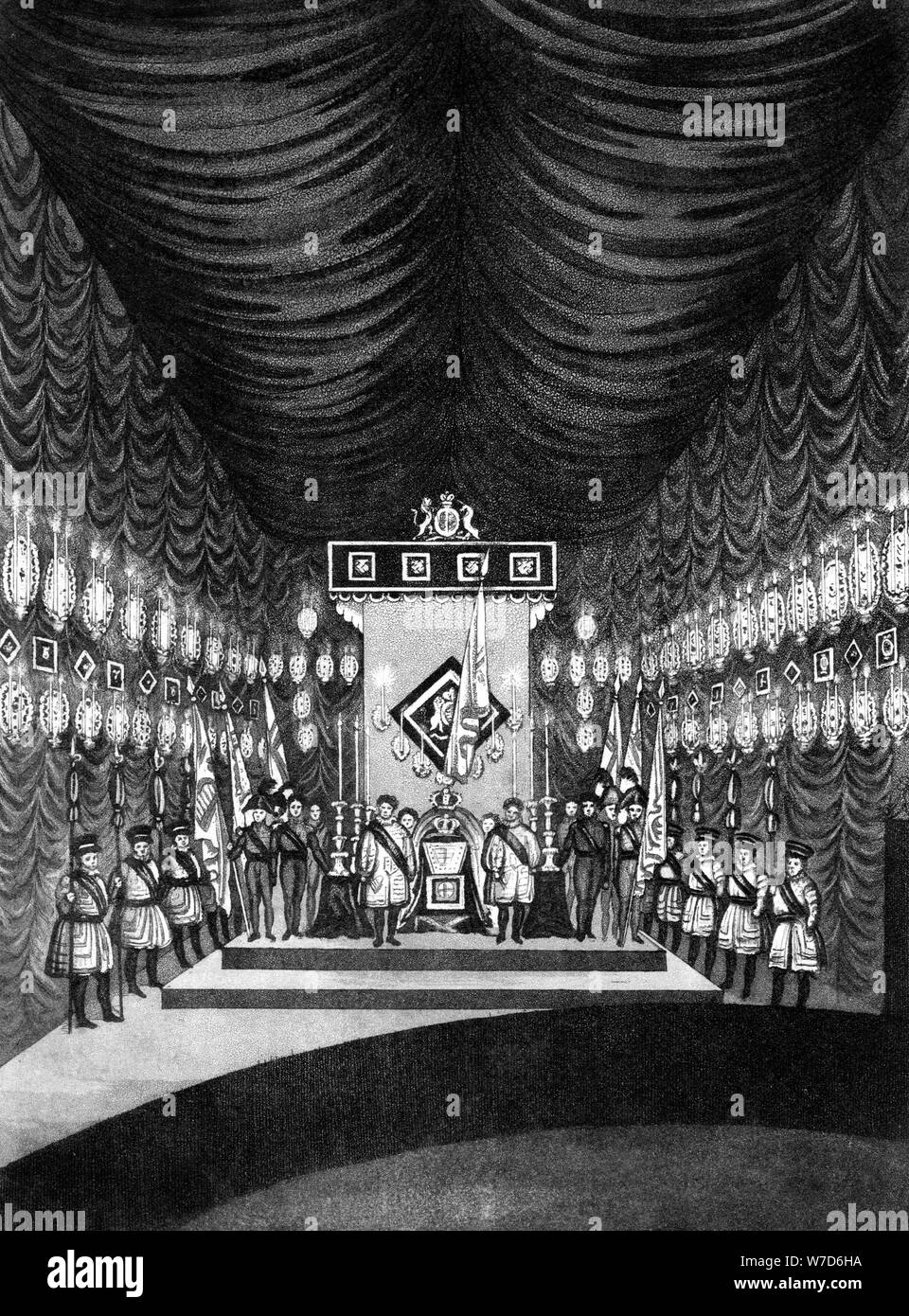 King lying in state artist hi-res stock photography and images - Alamy