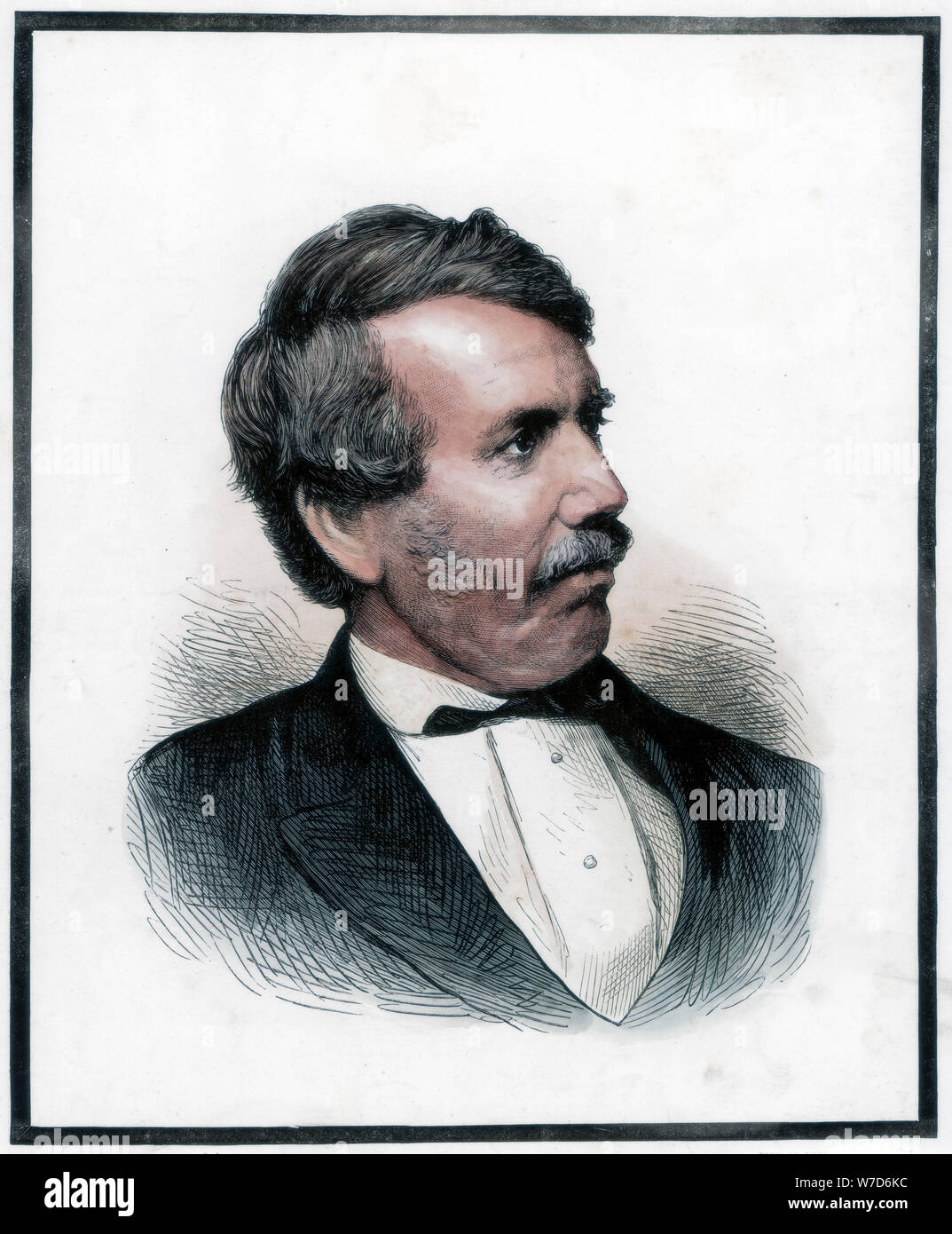 David Livingstone, Scottish missionary and African explorer, 1874 ...