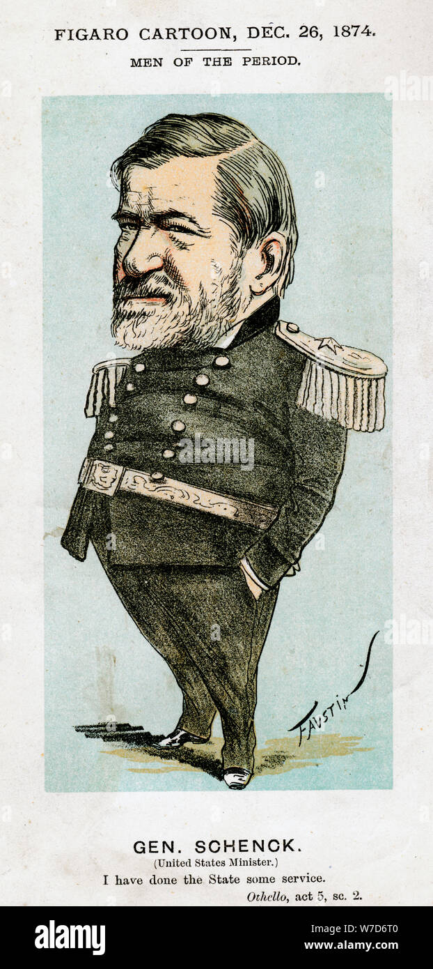 Robert C Schenck, US Army general and diplomat, 1874.Artist: Faustin ...