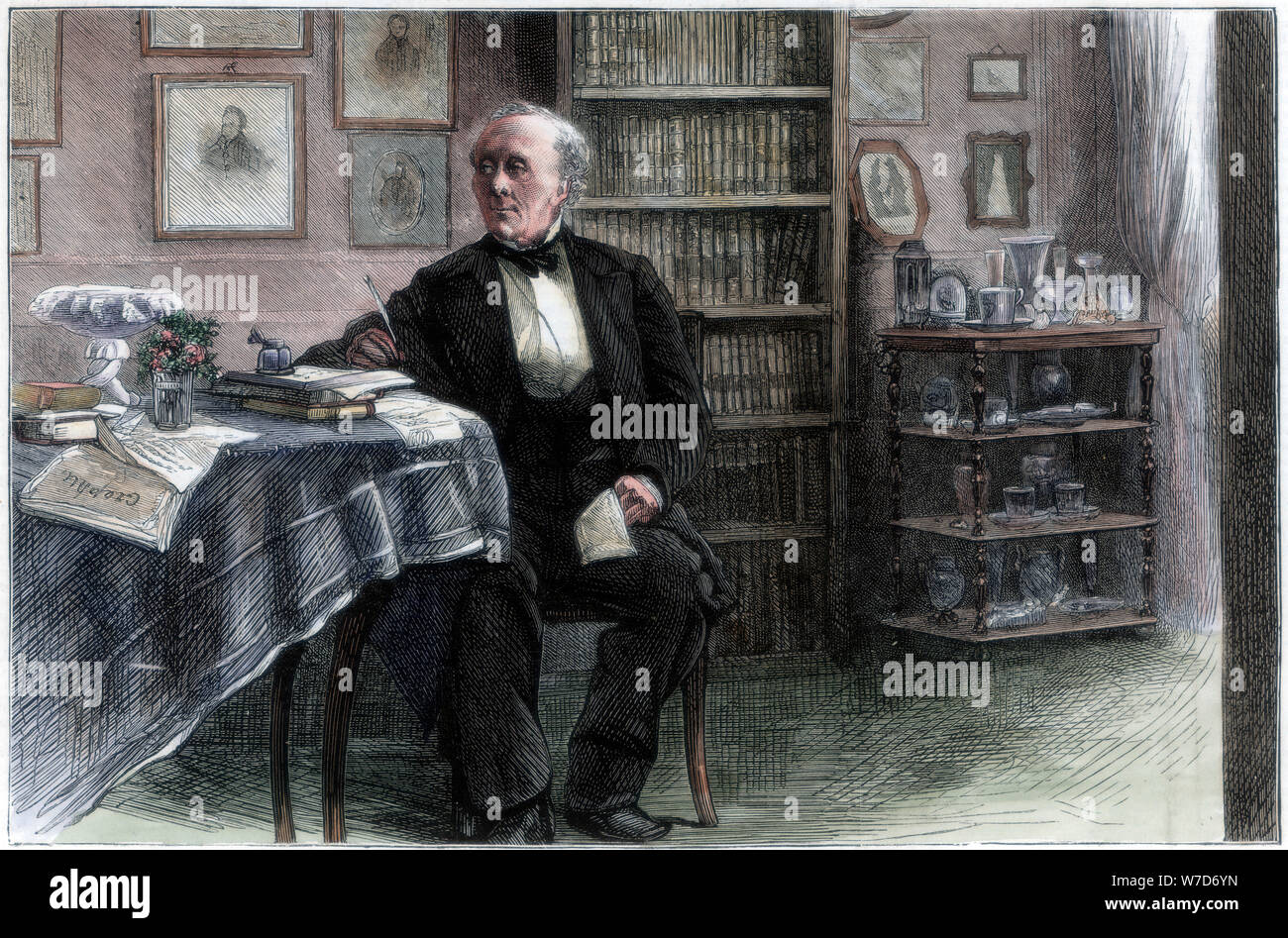 Hans christian andersen portrait hi-res stock photography and images ...