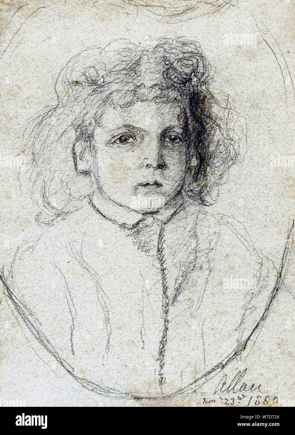 Children portrait 1880 hi-res stock photography and images - Alamy