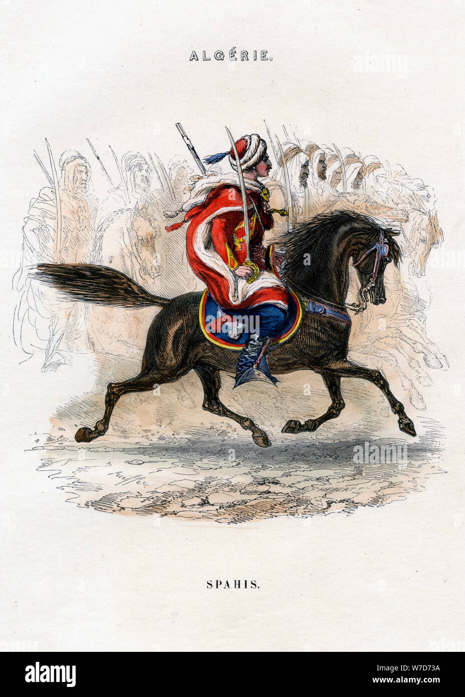 'Sipahi', 19th century. Artist: Unknown Stock Photo - Alamy