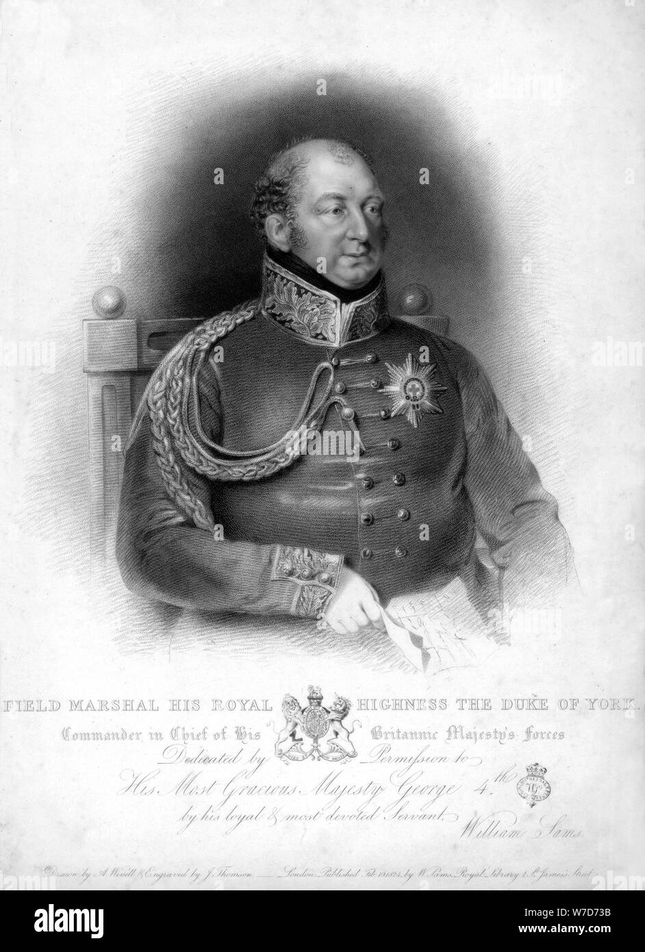 Prince frederick duke york albany hi-res stock photography and images ...