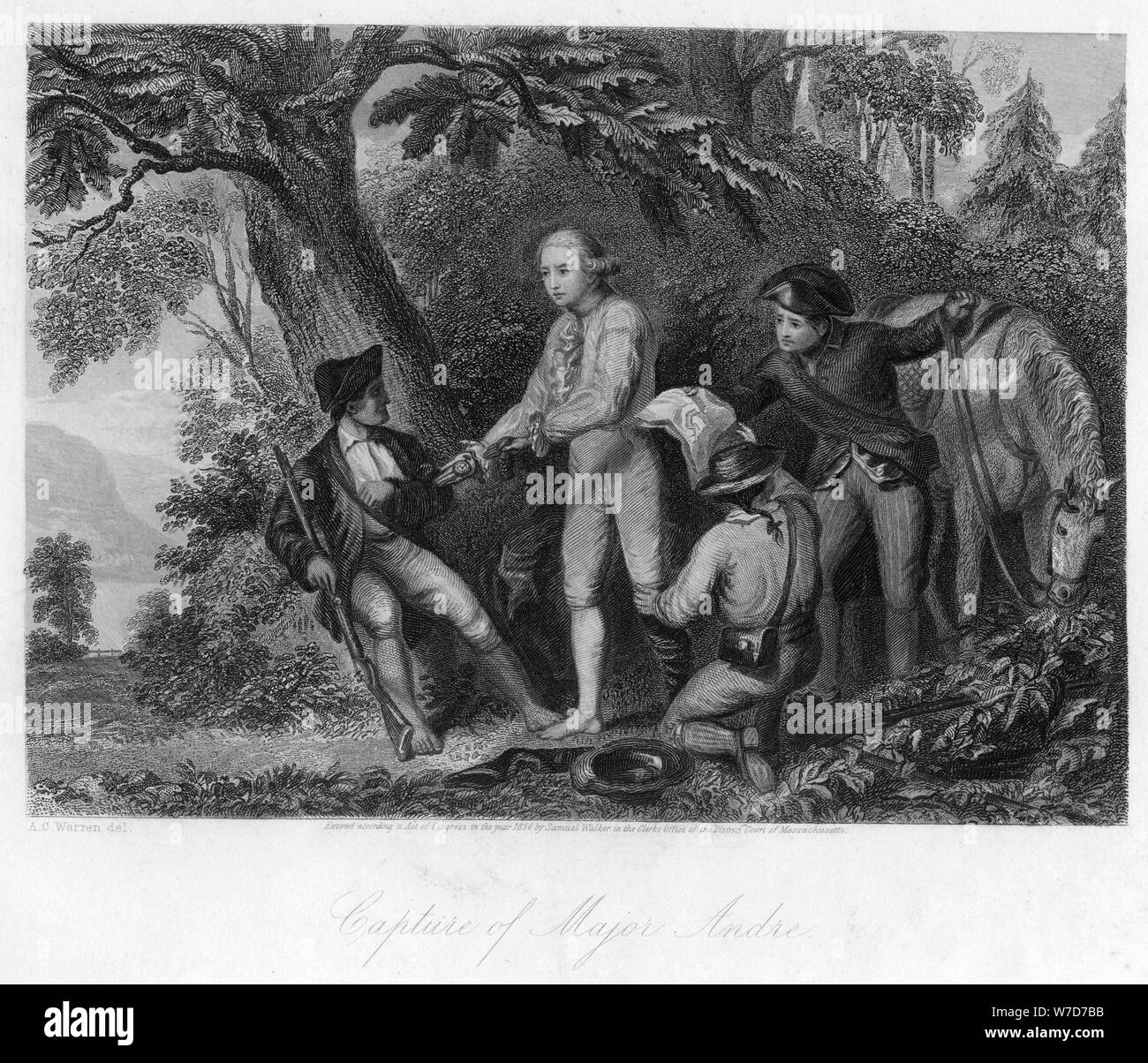 Capture of major john andre hi-res stock photography and images - Alamy