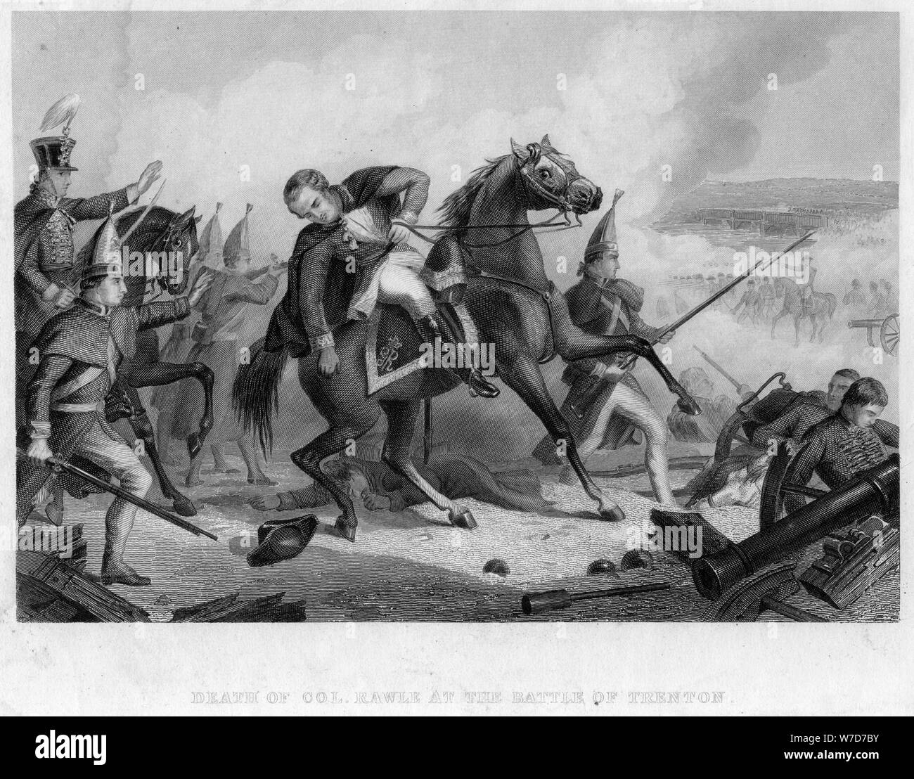 The battle of trenton horseback hi-res stock photography and images - Alamy