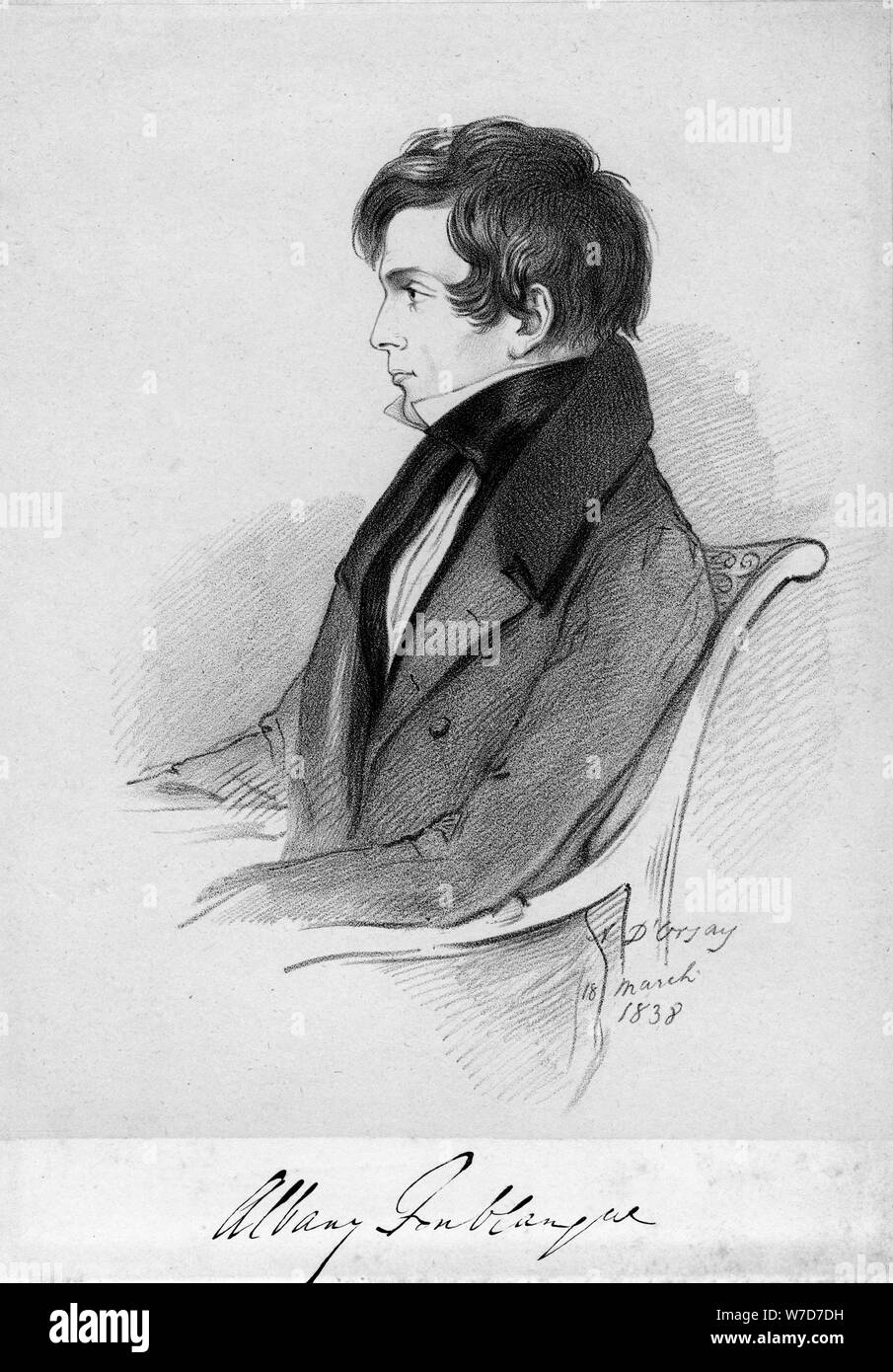 Orsay alfred guillaume gabriel comte d hi-res stock photography and ...