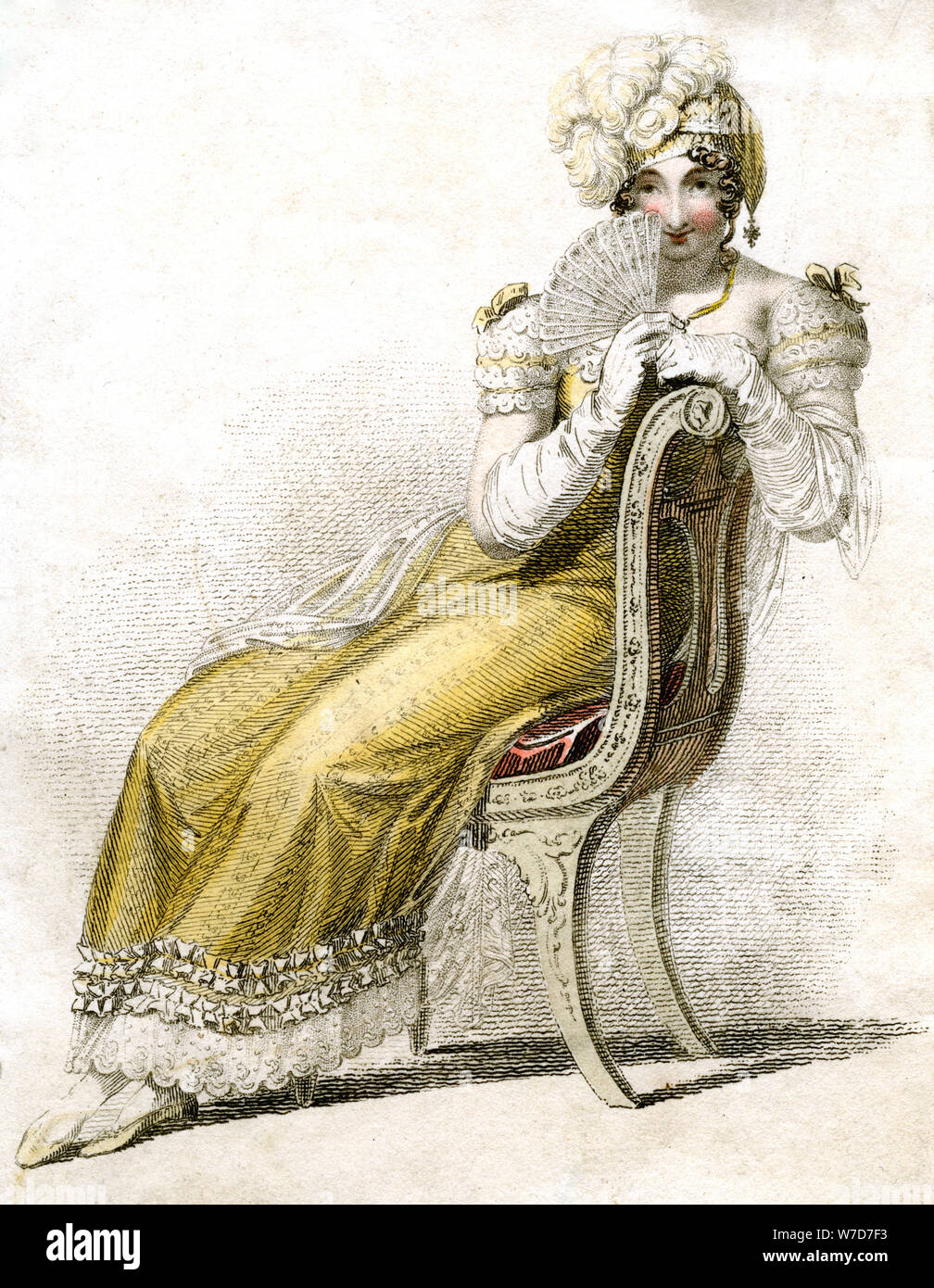 18th century woman fan hi-res stock photography and images - Alamy