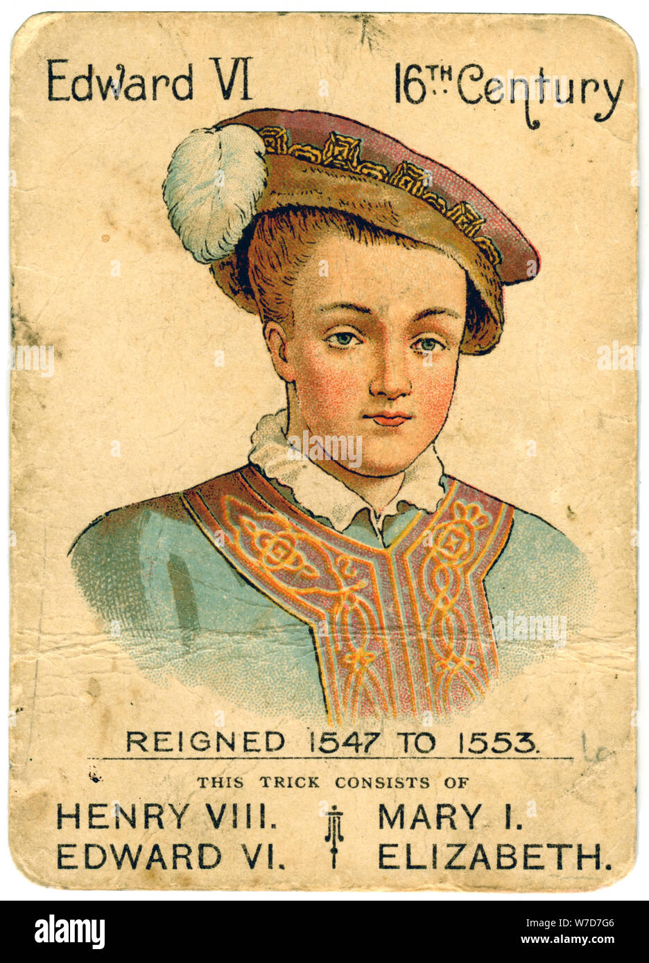 King Edward VI (1537-1553), 1901-1910. Artist: Unknown Stock Photo - Alamy