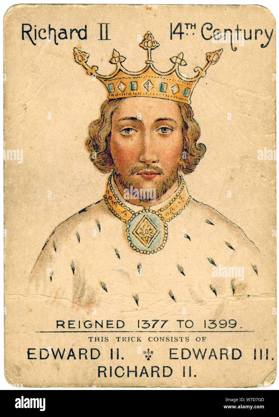 King Richard II (1367-1400), 1901-1910. Artist: Unknown Stock Photo - Alamy
