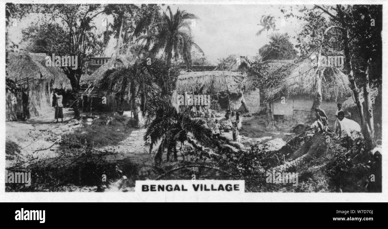 Indian village life Black and White Stock Photos & Images - Alamy