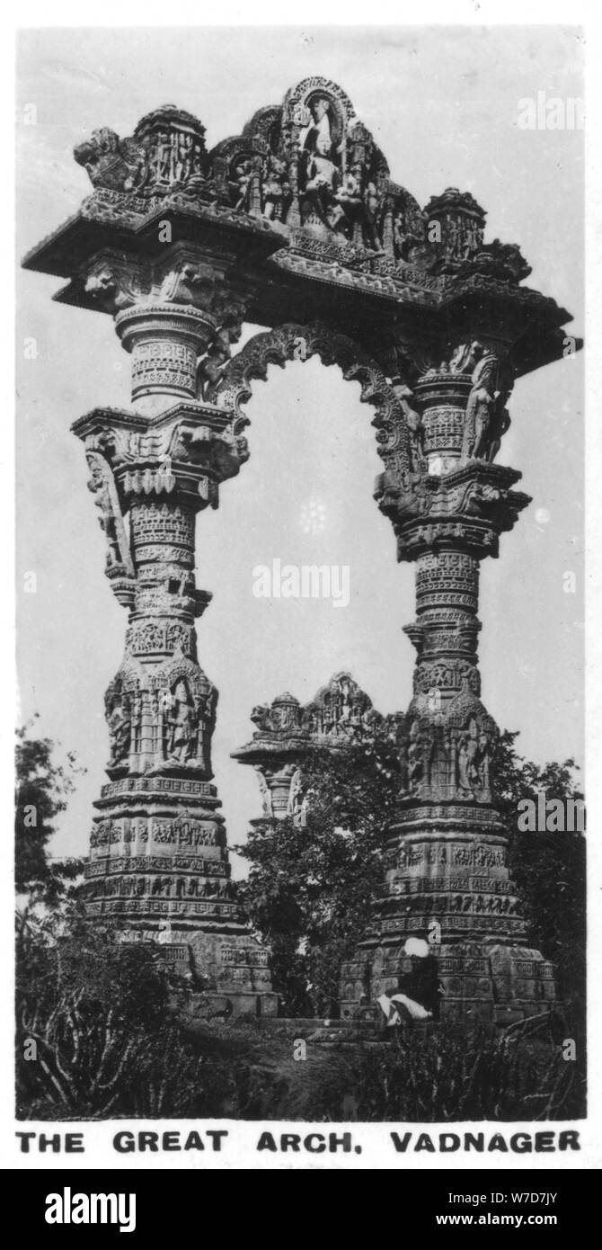 The Great Arch, Vadnagar, Gujarat, India, c1925. Artist: Unknown Stock ...