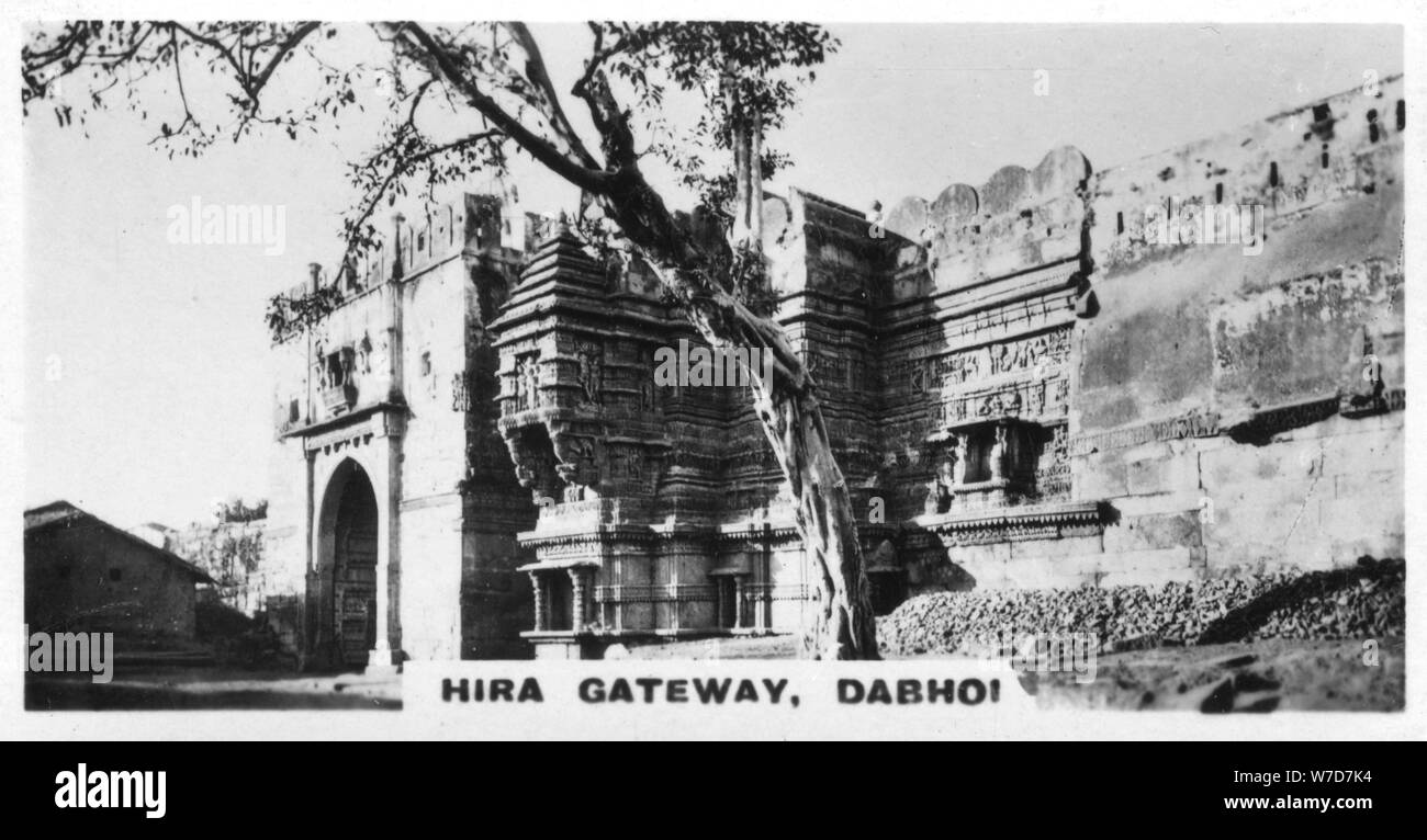 Hira Gateway, Dabhoi, Gujarat, India, c1925. Artist: Unknown Stock ...