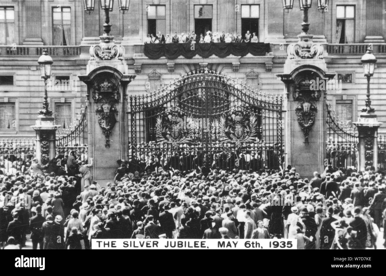 King George V's Silver Jubilee, London, 6th May, 1935. Artist: Unknown Stock Photo - Alamy
