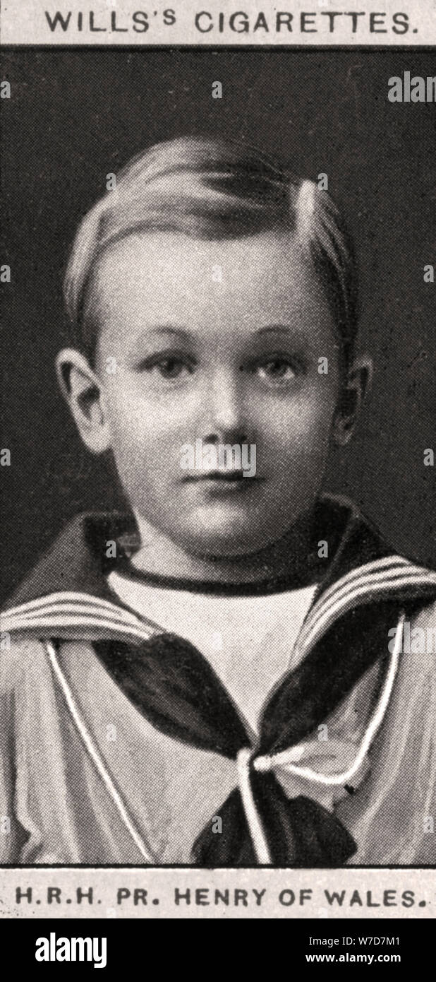 H.R.H Henry of Wales, 1908.Artist: WD & HO Wills Stock Photo - Alamy
