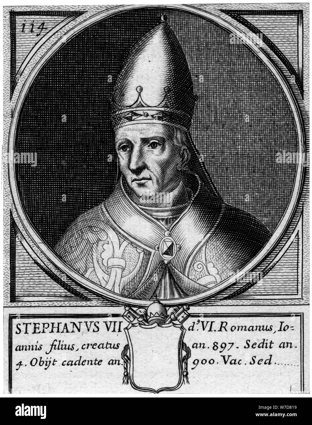 Pope stephen vii hi-res stock photography and images - Alamy