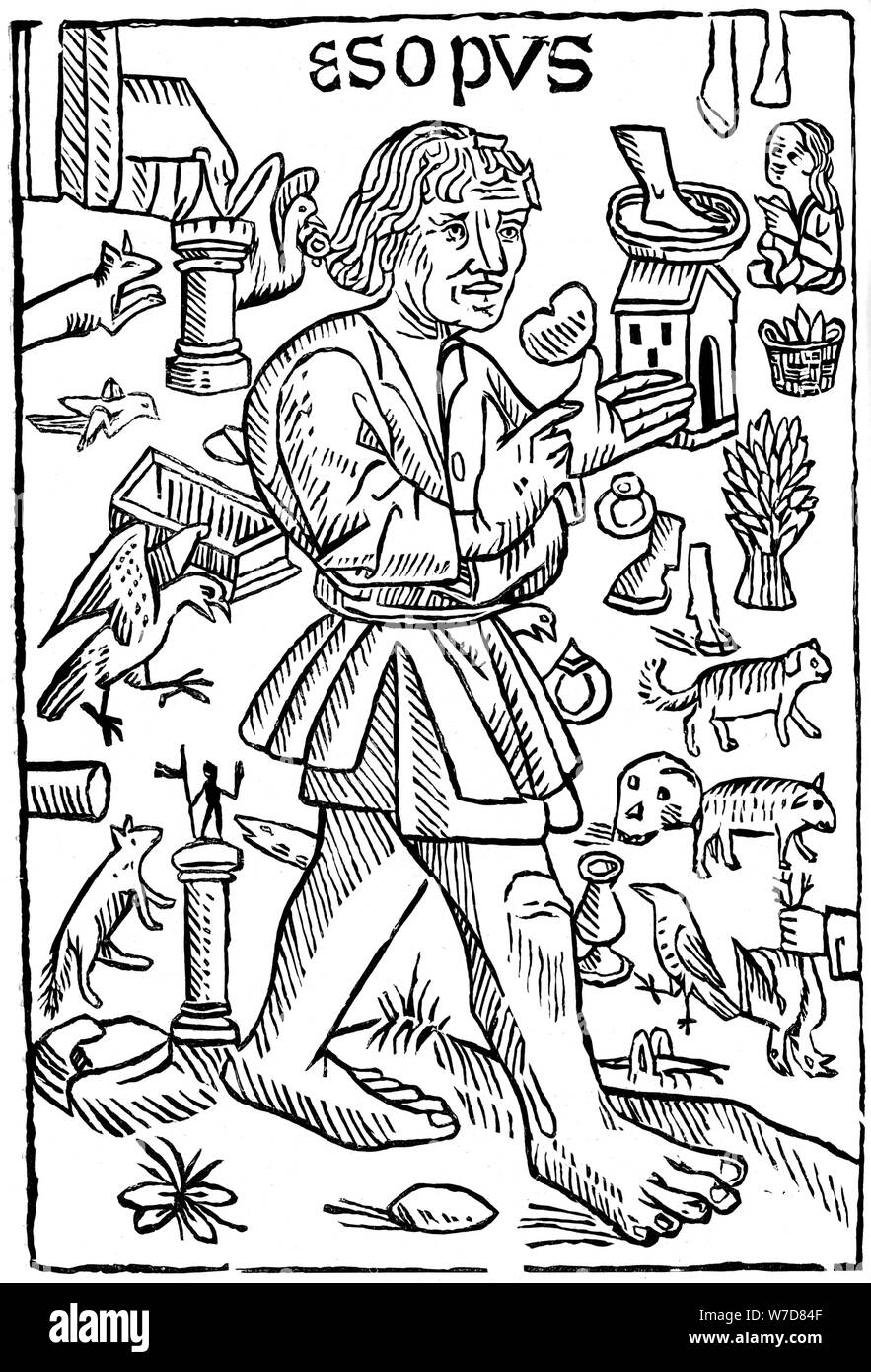 Aesop portrait hi-res stock photography and images - Alamy