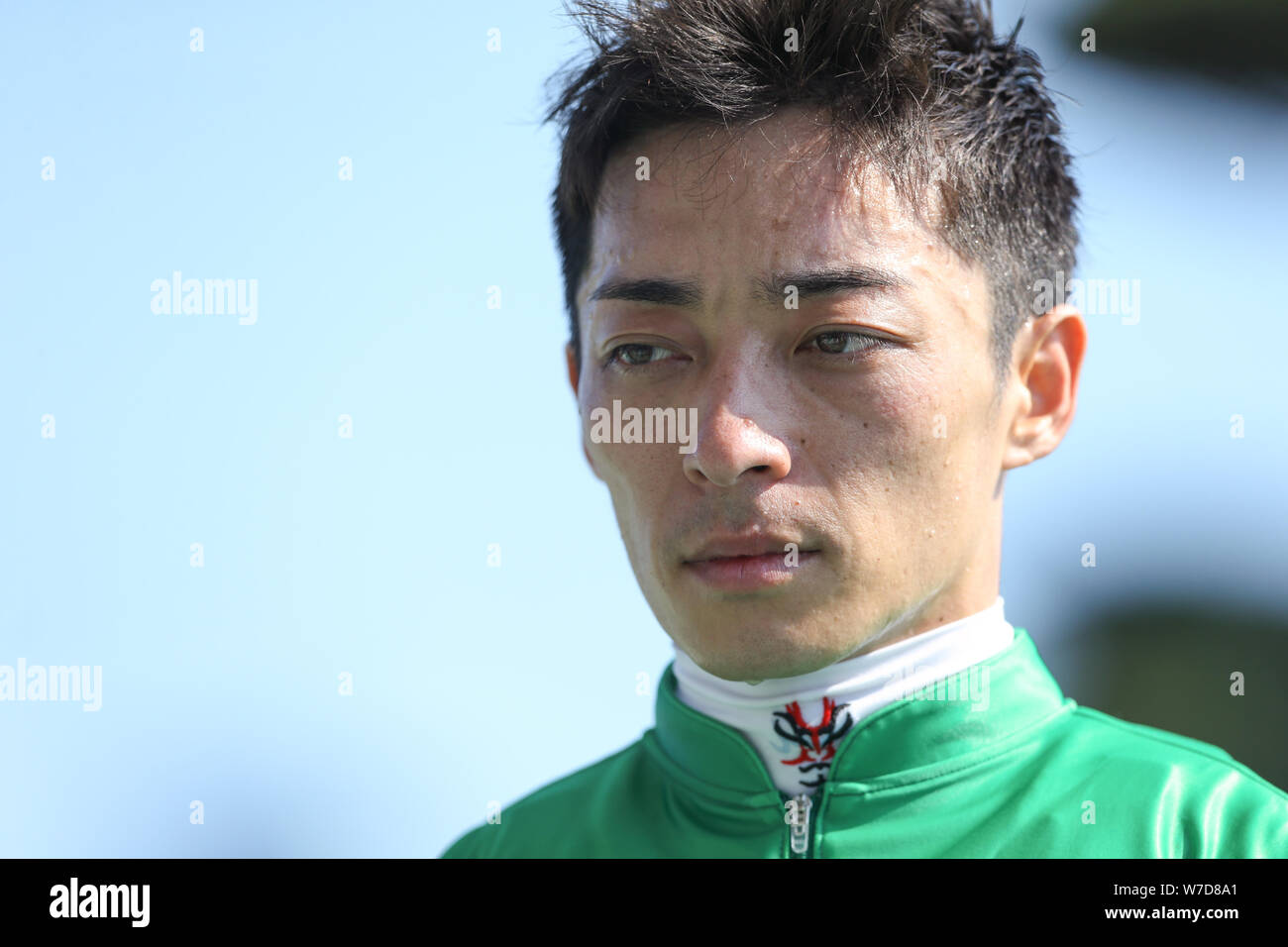 Fukuoka, Japan. 4th Aug, 2019. Yuga Kawada Horse Racing : Jocky Yuga ...