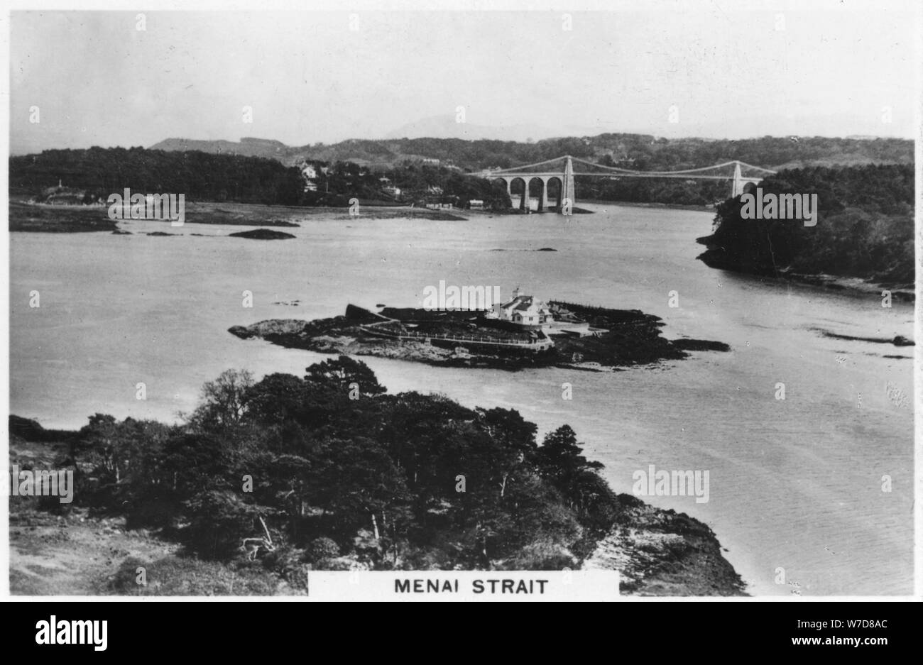 Menai Strait, 1936. Artist: Unknown Stock Photo - Alamy