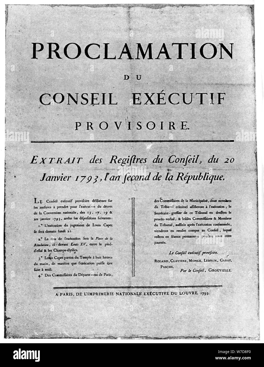 Execution death warrant hi-res stock photography and images - Alamy