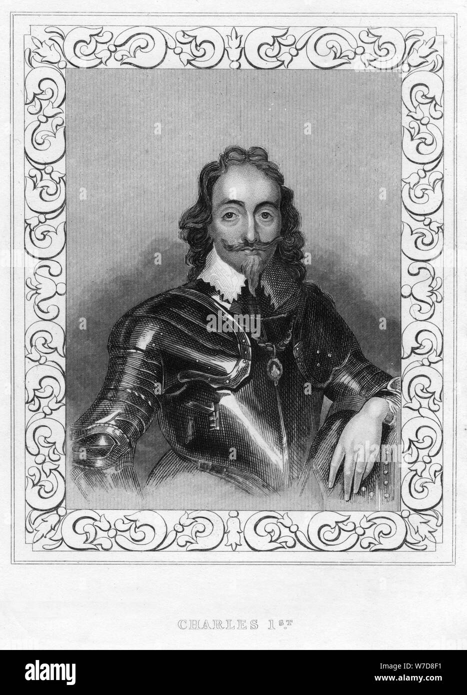 Charles i portrait king england scotland ireland english monarch ruler ...