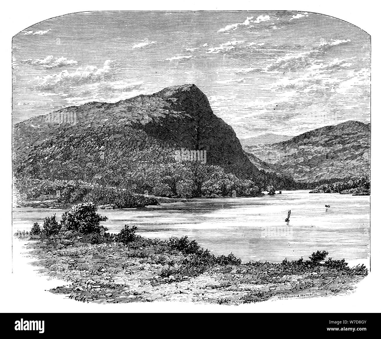 The Eagle's Nest, Killarney, Ireland. Artist: H Gibbs Stock Photo - Alamy