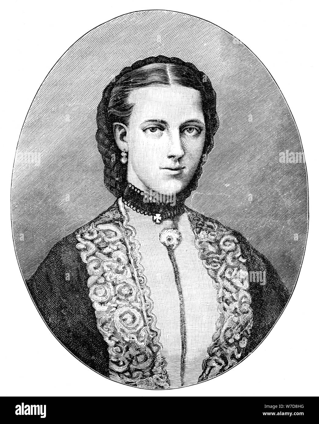 Alexandra, Princess of Wales, late 19th century. Artist: Unknown Stock ...